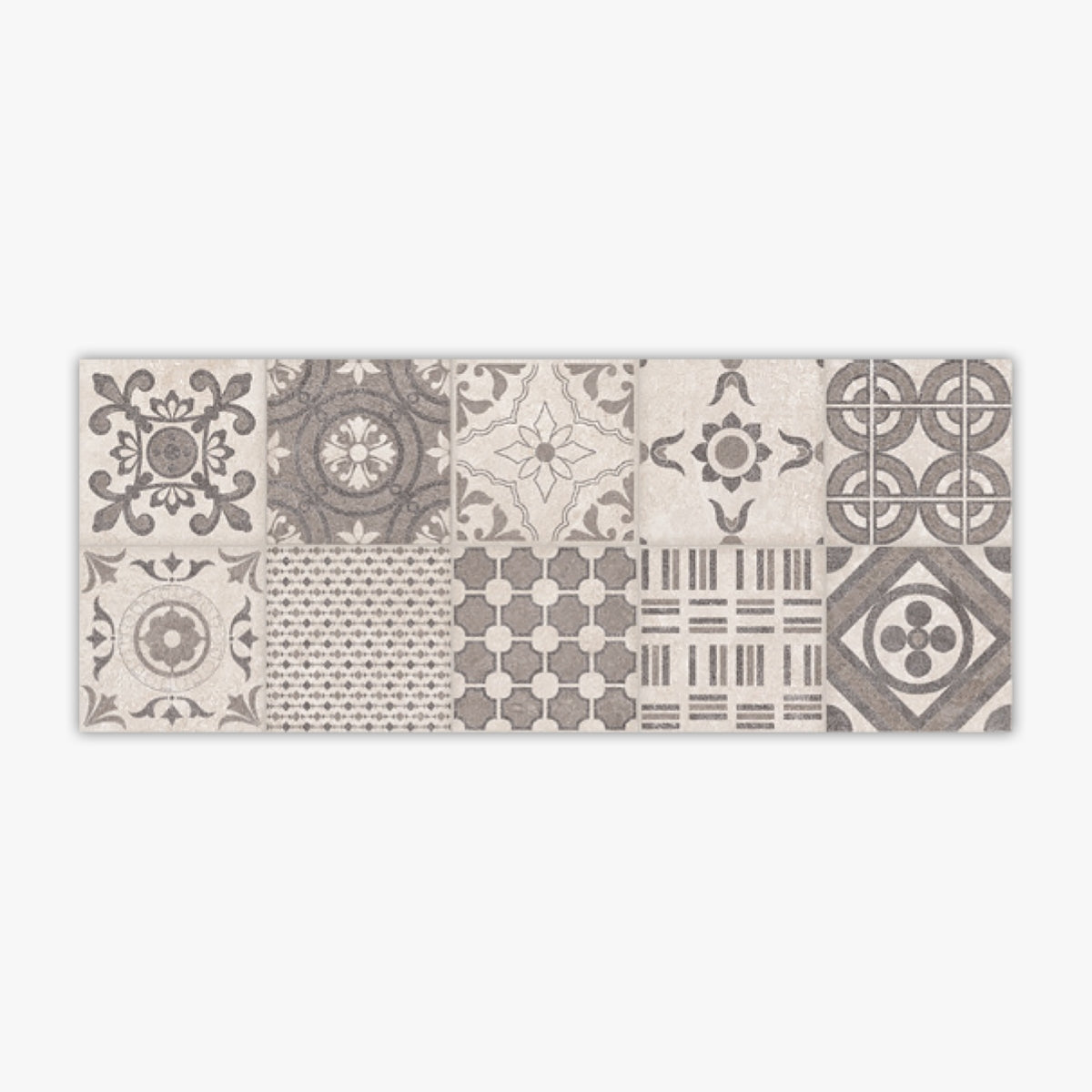 Genesi Tortora Matte Décor 8x20 Ceramic Wall Tile – Direct Stone Source